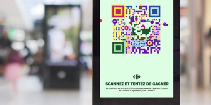 Carrefour lance la chasse aux QR Codes pour faire télécharger son application de courses - La ...